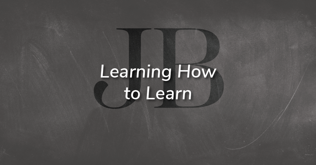 Learning How to Learn